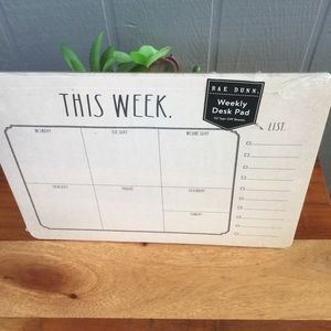 Rae Dunn | Other | Rae Dunn This Week Weekly Desk Pad | Poshmark
